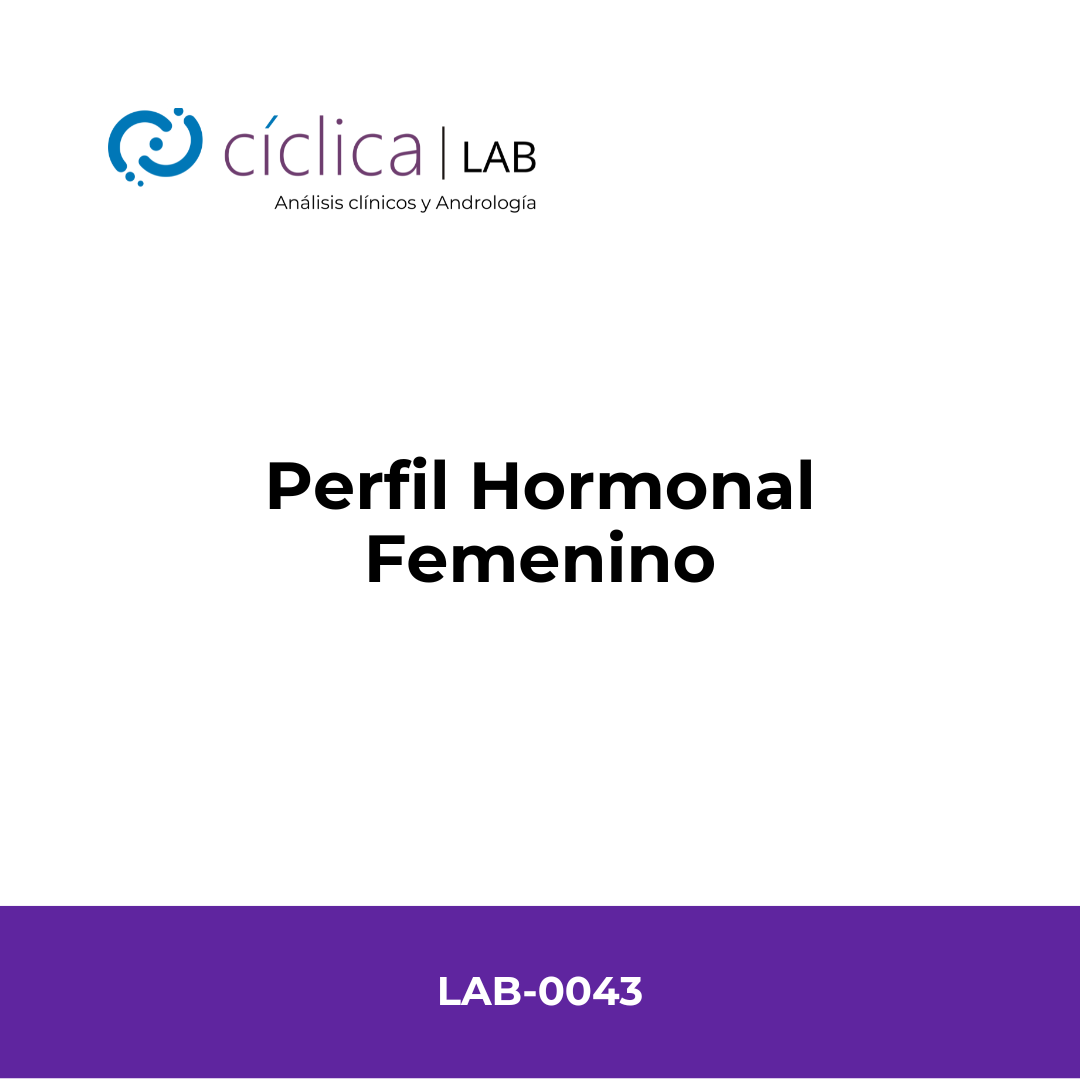 LAB-0043 PERFIL HORMONAL FEMENINO – Ciclicamed