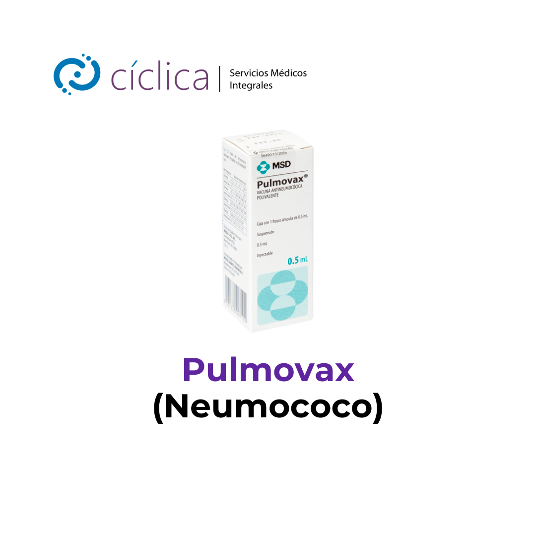 VAC-0107 Vacuna Pulmovax® (Neumococo) – Ciclicamed