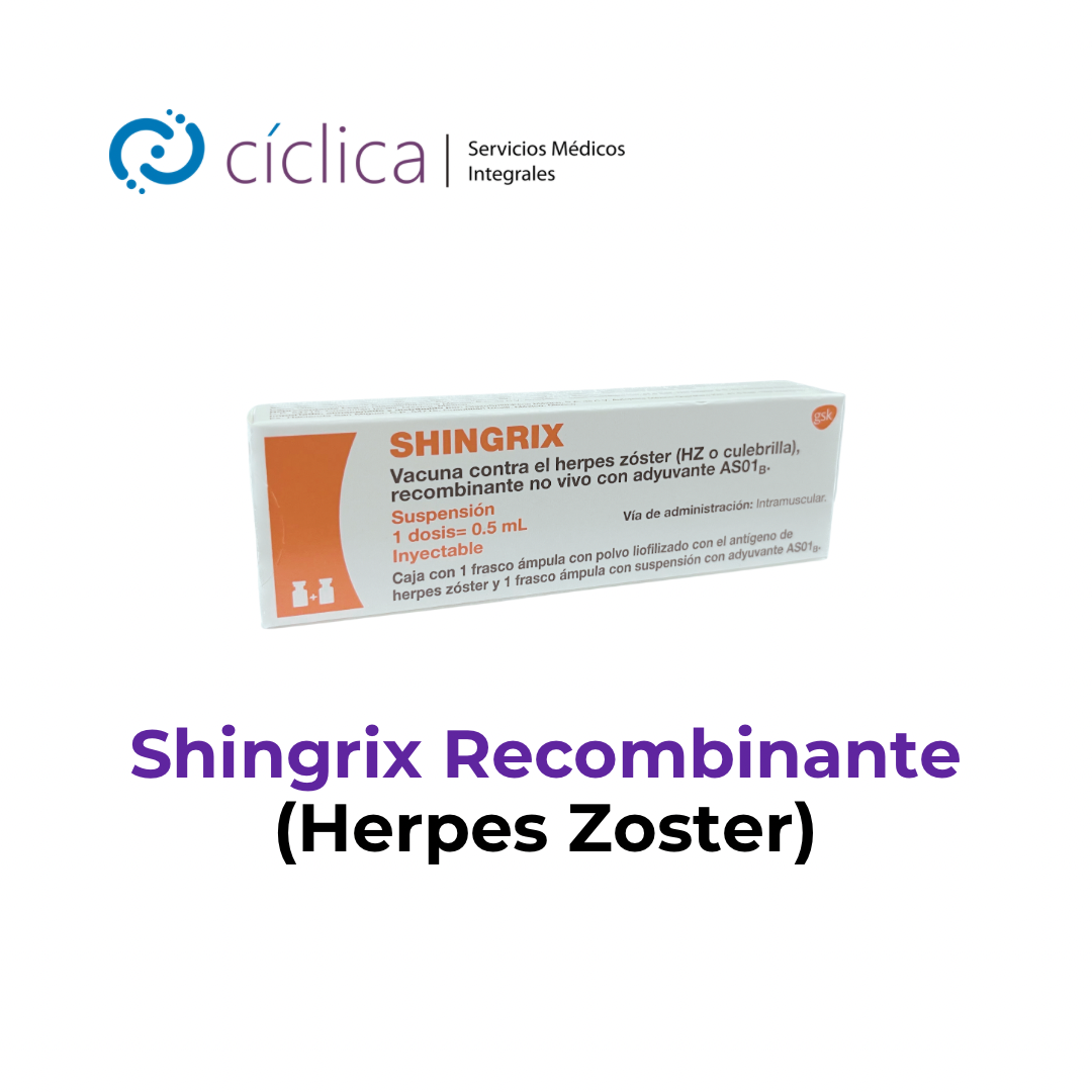 VAC-0141 Vacuna Shingrix® (Herpes Zóster) – Ciclicamed