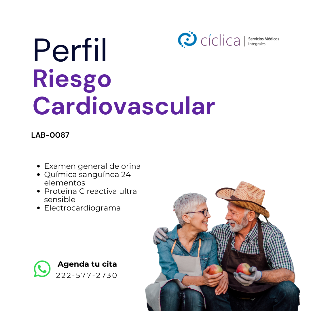 LAB-0087 Perfil Riesgo Cardiovascular – Ciclicamed