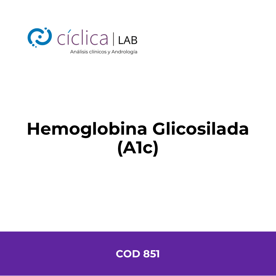 LAB-0030 HEMOGLOBINA A1C (GLICOSILADA) – Ciclicamed