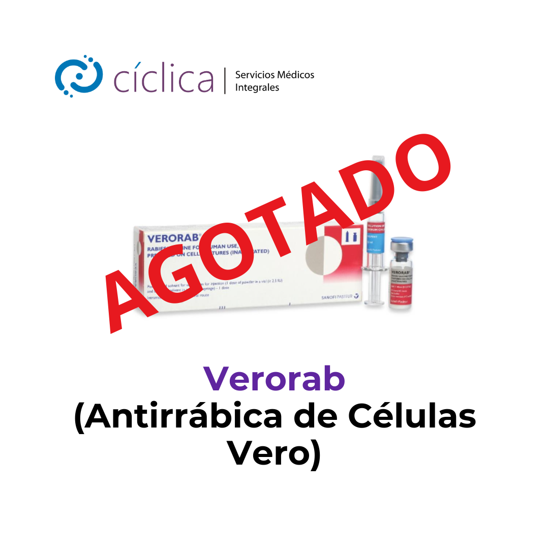 VAC-0126 Vacuna Verorab® (Antirrábica de células Vero) – Ciclicamed