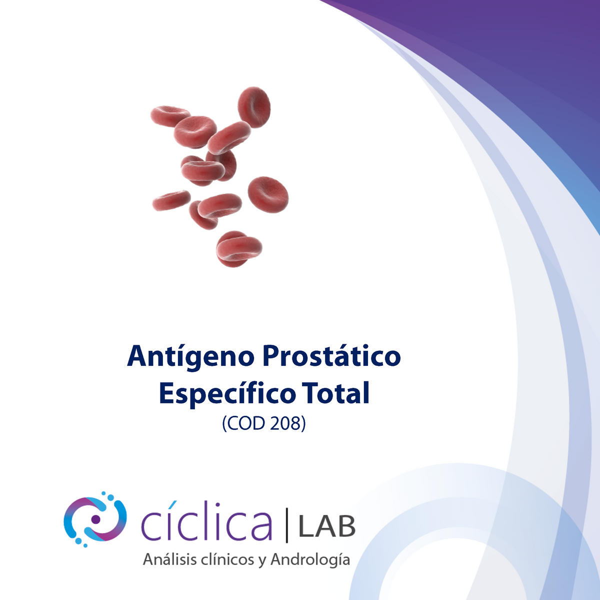 LAB-0007 ANTIGENO PROSTATICO ESPECIFICO TOTAL – Ciclicamed